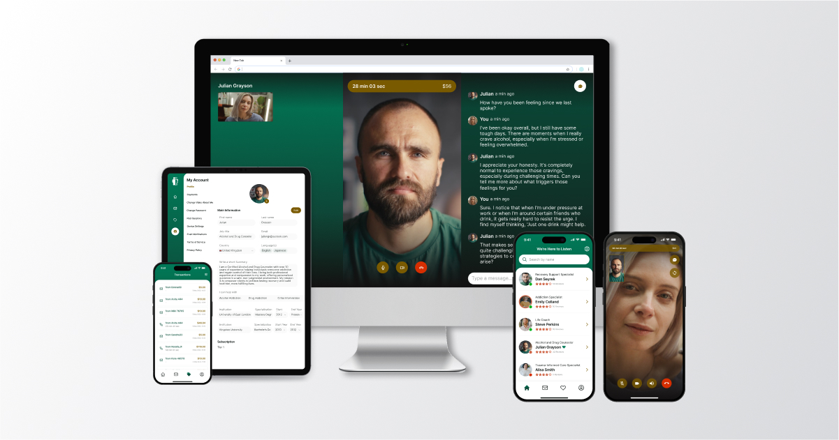 Peer Support App - Case Study | SEVEN